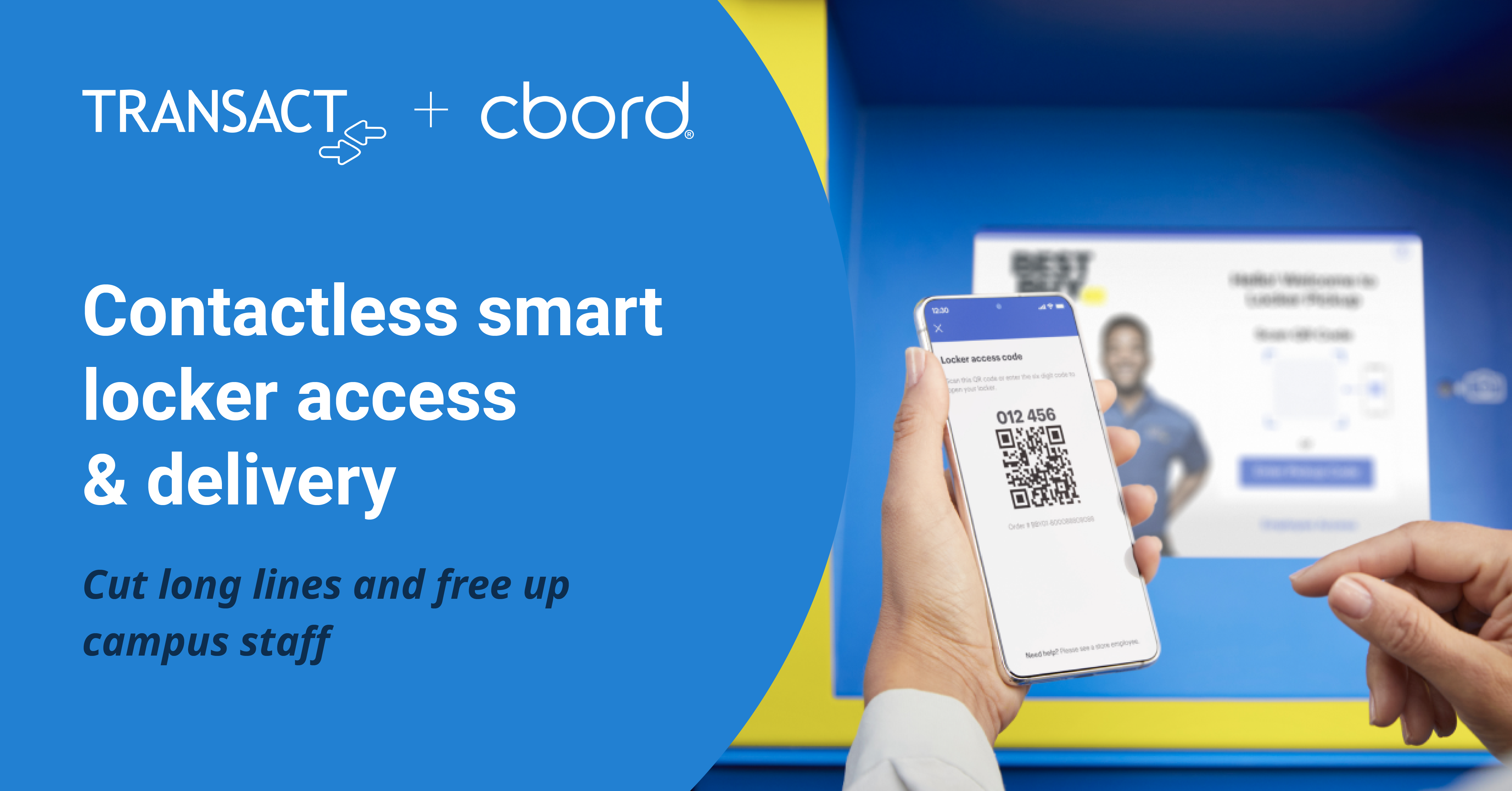 Transact + Luxer One® | Contactless Smart Lockers