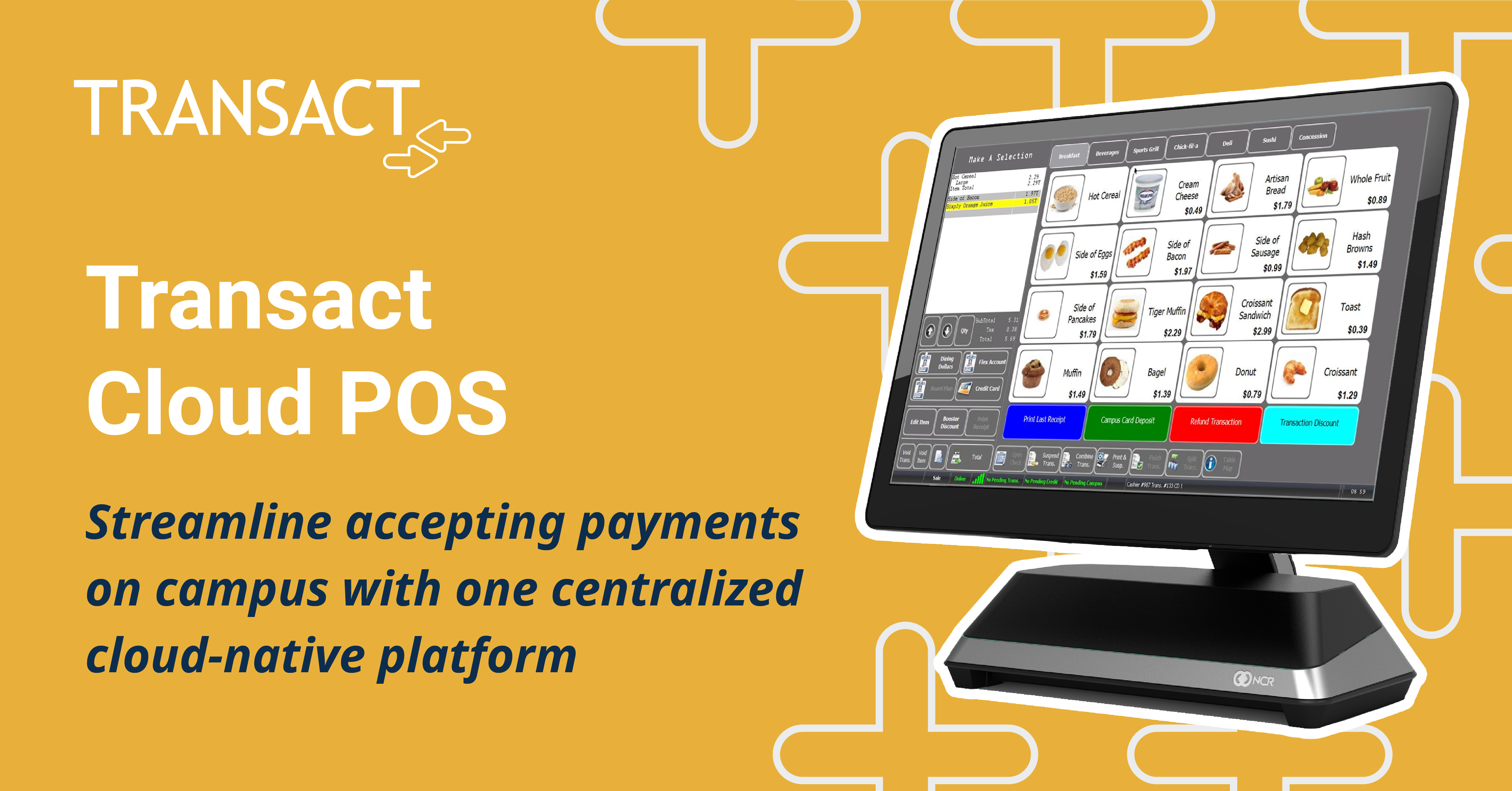 Transact Cloud POS - Streamline Payments Across Campus