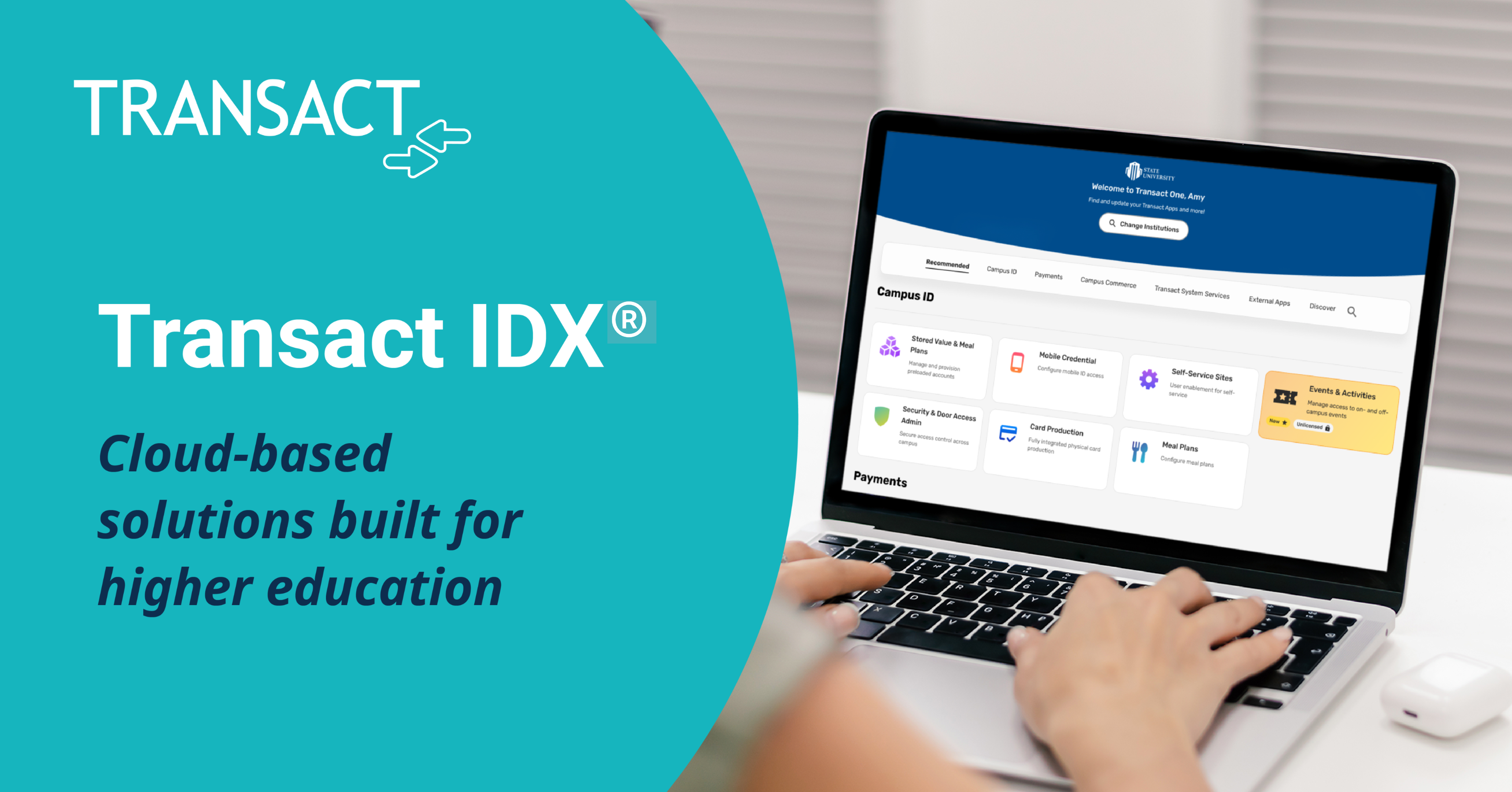 Transact IDX for Transact Campus ID Solutions